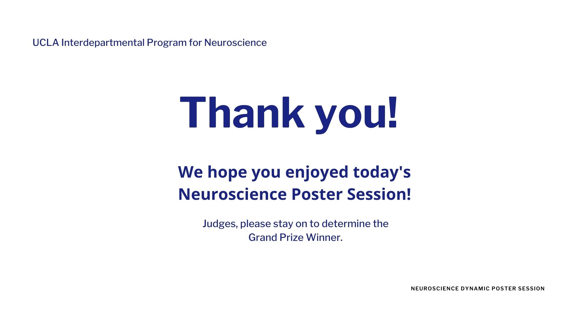 Neuroscience Poster Day | UCLA Neuroscience