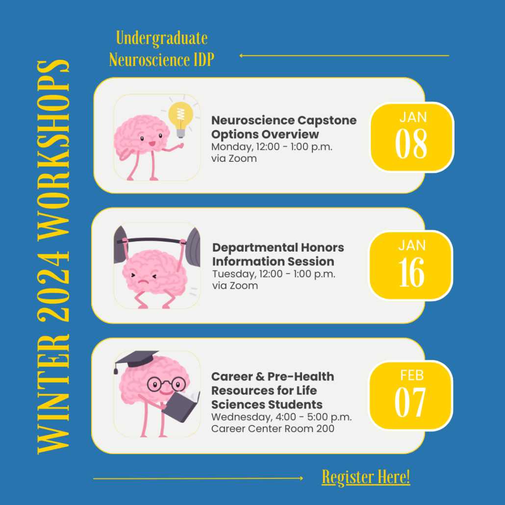 Neuroscience Capstone Overview Workshop – Undergraduate Neuroscience Interdepartmental Program