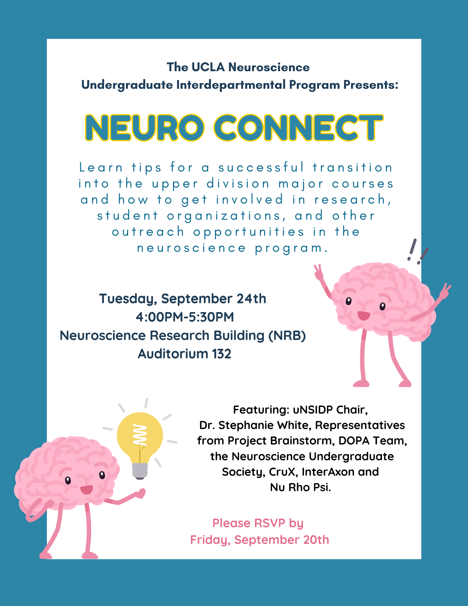 Neuro Connect – Undergraduate Neuroscience Interdepartmental Program